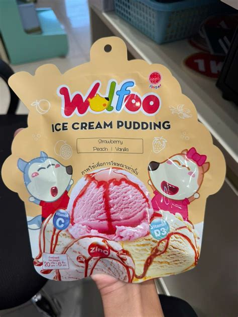 Kem Pudding Wolfoo Funday Hương Trái Cây