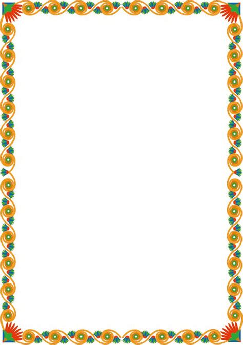 Simple And Practical Border Series 50p 6223 Free Eps Download 4