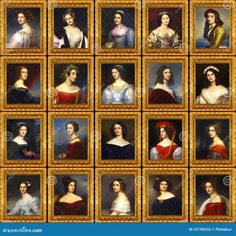 King Ludwig I S Gallery Of Beauties Editorial Photography Image