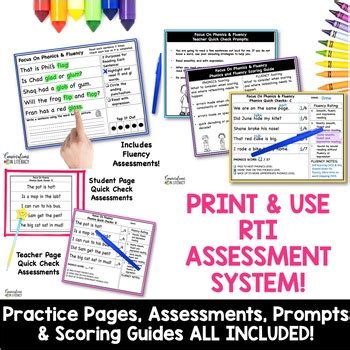 Decoding Phonics Worksheets & Fluency Activities With Assessments Bundle