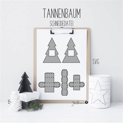 Tannenbaum Plotterdatei Svg Online Shop Kleinegoldmarie
