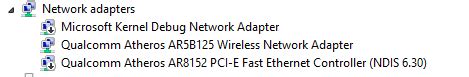 Windows 8 What Is Microsoft Kernel Debug Network Adapter Super User