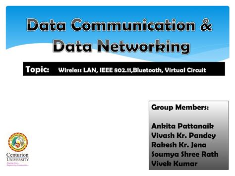 PPT Data Communication Data Networking PowerPoint Presentation ID 2286489