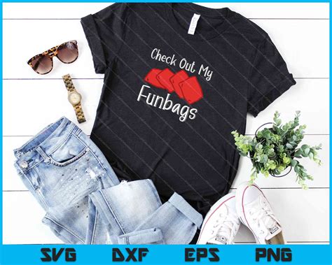 Check Out My Funbags Cornhole Svg Png Files Creativeusarts
