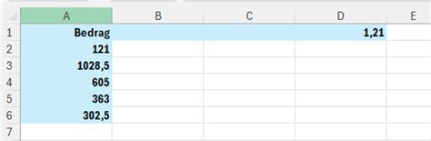 Eenvoudig Btw Berekenen In Excel Handleiding Excel