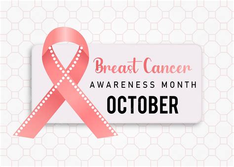 Mes De Concientización Sobre El Cáncer De Mama Cinta De Octubre