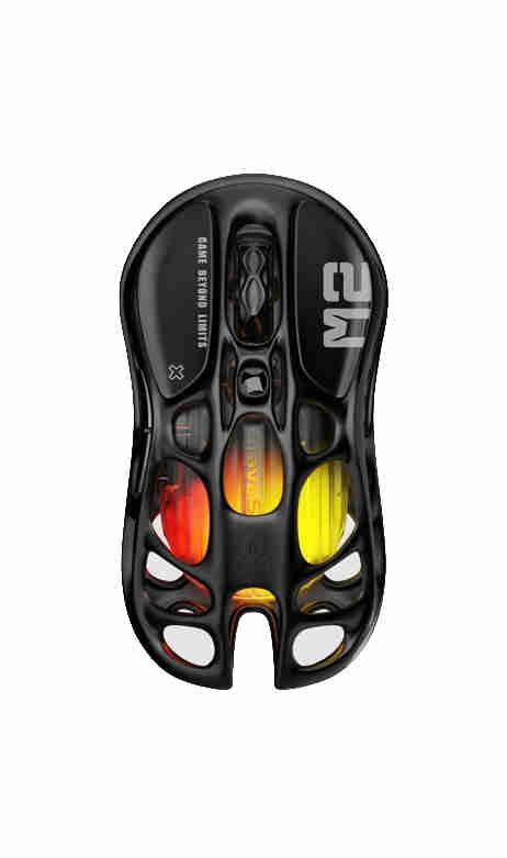 Gravastar Mercury M2 Wireless Gaming Mouse Stealth Black El3bs7