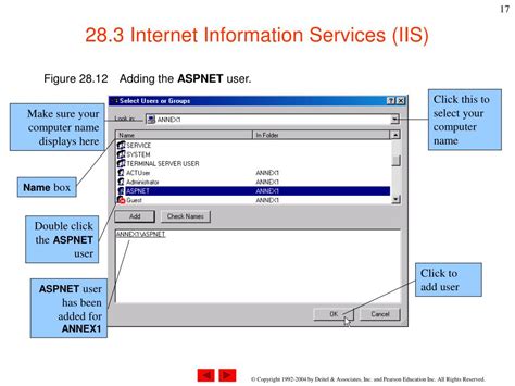 Ppt Tutorial 28 Bookstore Application Web Applications Introducing Internet Information