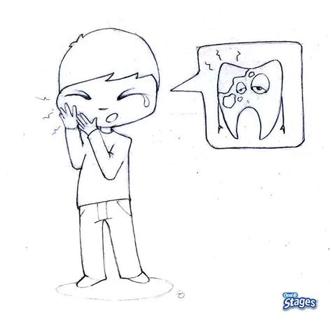 Dibujo Para Colorear De Los Dientes Y Sus Partes Imagui