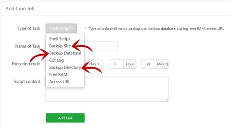 Automated Website Backup In Aapanel Zolahost