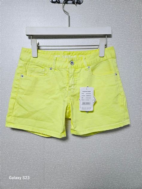 새상품 디자인유니티드 형광반바지 27인치 Jj1272 세컨웨어헬로마켓