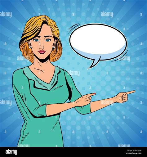 Pop Art Woman Stock Vector Image And Art Alamy