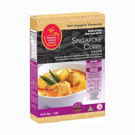 Prima Taste Singapore Curry Meal Sauce Kit Lazada Ph