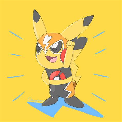 Pikachu Libre By Chargephobia On Deviantart