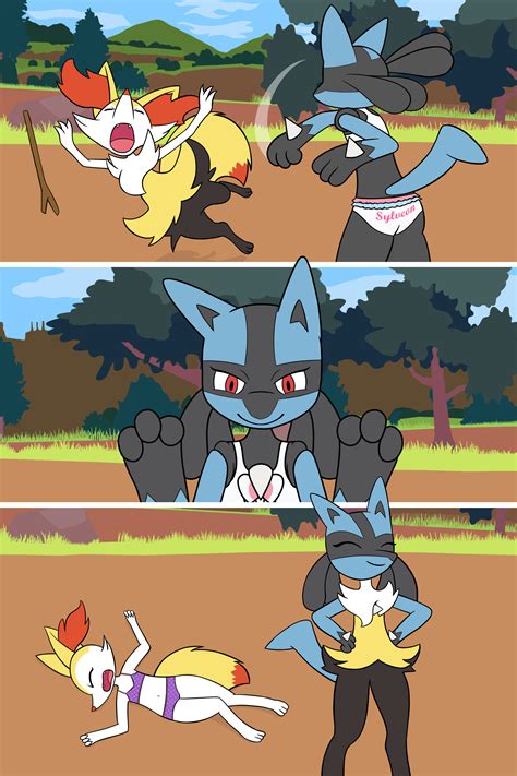 Lucario And Lopunny Comic