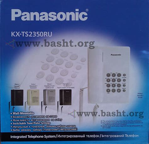 Обзор Panasonic KX-TS2350RU