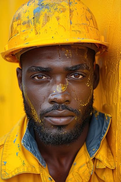 Portrait Dune Personne Vêtue De Jaune Photo Gratuite