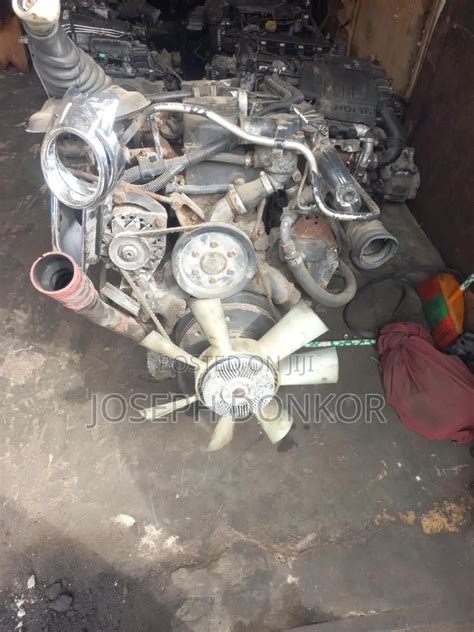 Man Diesel Engine Complete With The Gearbox In Abossey Okai Vehicle