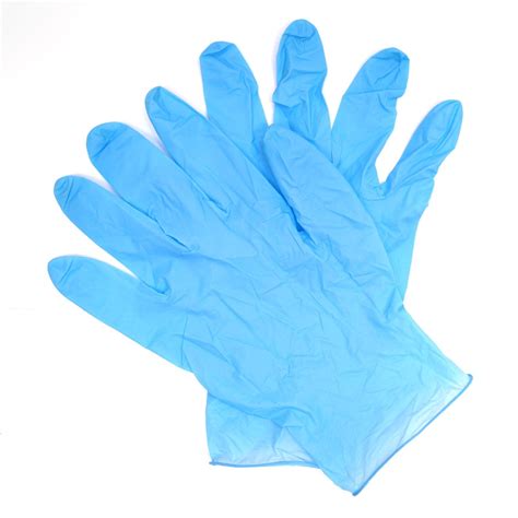 Large Blue Nitrile Gloves 5 Pair Tools Supplies Delphi Glass