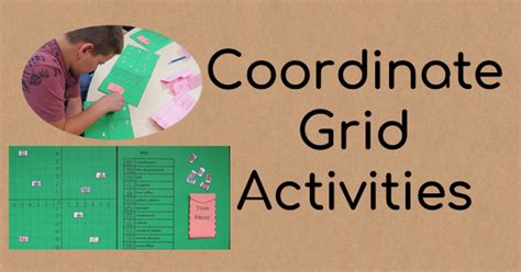 Coordinate Grid Activities Book Units Teacher