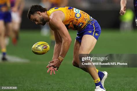 Josh Rotham Of The Eagles In Action During The 2024 Afl Round 10