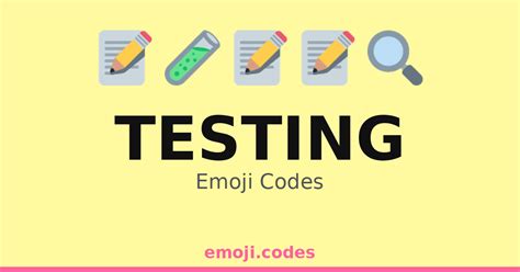 Testing Emoji Codes 📊📈📝 — 319 Combinations To Copy And Paste