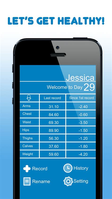 My Body Measurements For Iphone Download