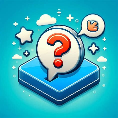 speech bubble with question mark faq support help concept 3d vector