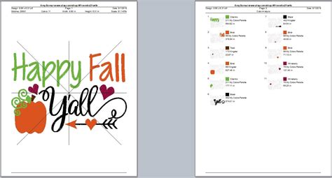 Happy Fall Yall Embroidery Design Fall Embroidery Design Etsy