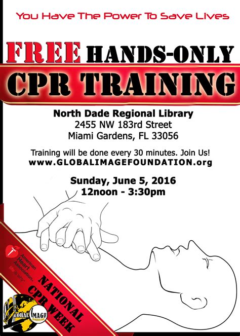 Free Hands Only Cpr Training 6516 The Soul Of Miami