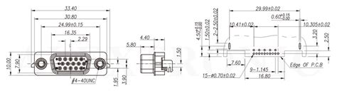 D Sub Socket Alextronic Professional In Metal And Plastic Parts Electronic Connector Cable