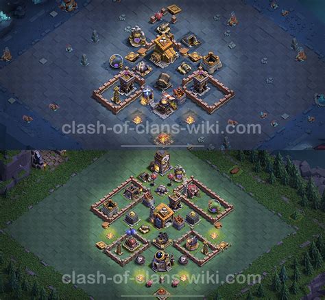 Расстановка Деревни Строителя ТХ 7 Скопировать Clash Of Clans 2022