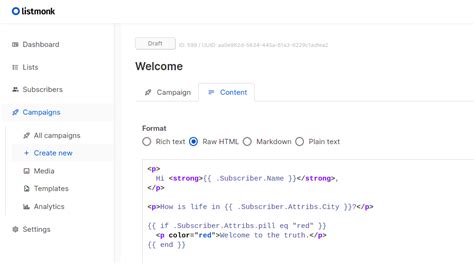 listmonk free and open source self hosted newsletter mailing list