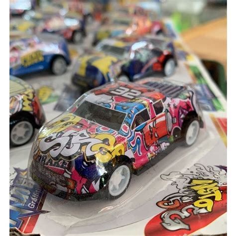 Jual Mobil Mini Tarik Mobil Mini Grafiti Super Lightning Speed Mini