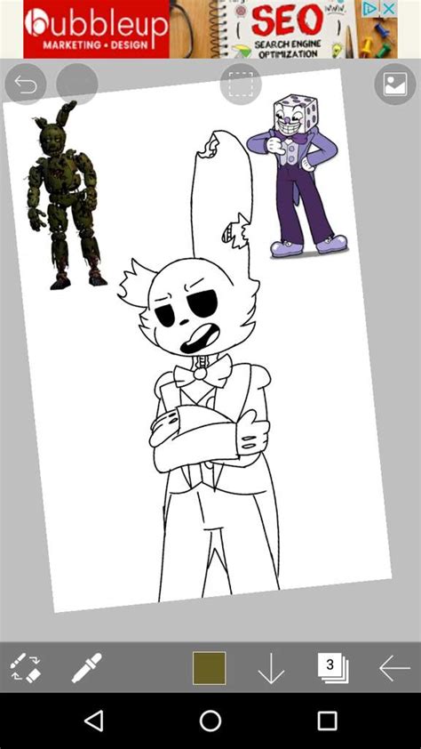 Im Mr Springtrap Fnaf Cuphead Five Nights At Freddys Amino