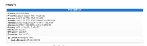 IPv Prefix Delegated To Router But No Internet Connectivity Page Network And Wireless