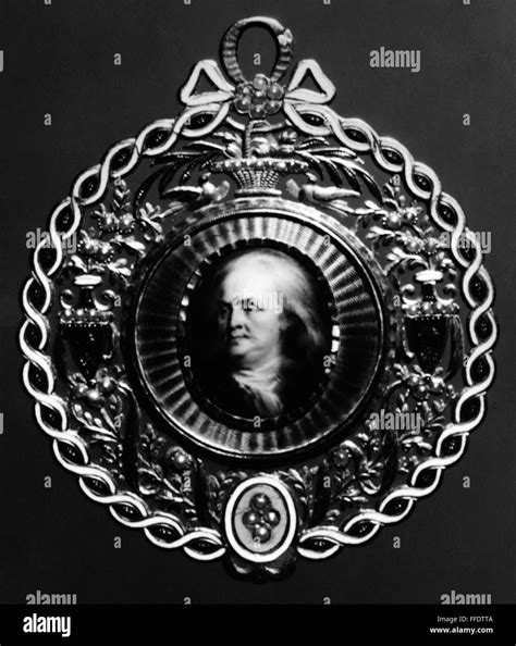 Benjamin Franklin 1706 1790namerican Printer Publisher Scientist