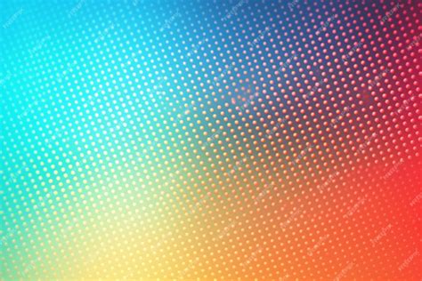 Premium Photo Color Abstract Halftone Dot Pattern Background