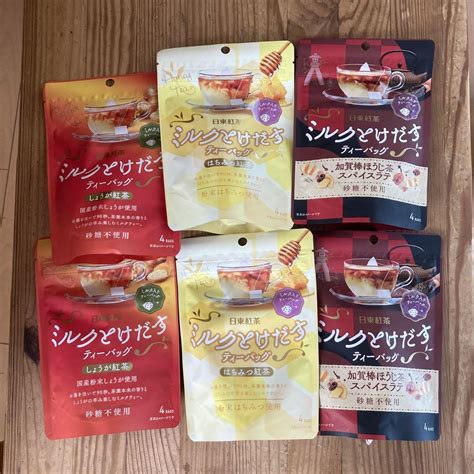 日東紅茶ミルクとけだすティーバッグ 3種6個セット By メルカリ