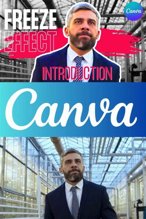 Character Introduction Freeze Effect Canva Tutorial Canva Tutorial Canvas Tutorial