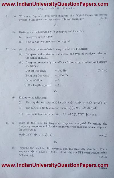 Ee Discrete Time Systems And Signal Processing Nov Dec