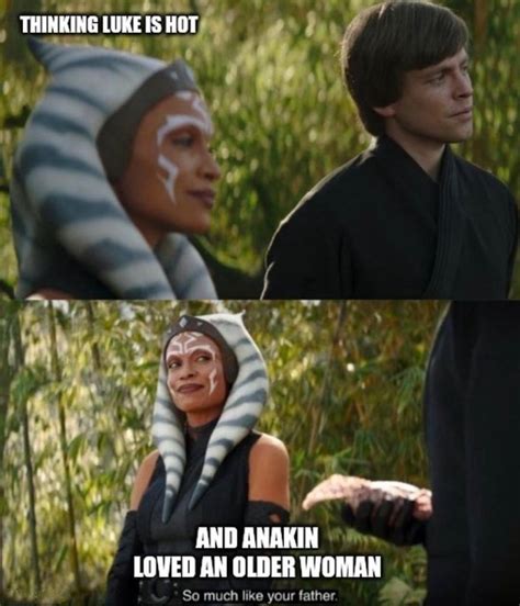 Luke Is So Much Like His Father R Starwarsmemes