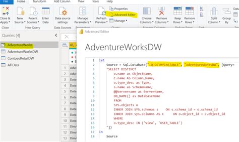 Browse Sql Server Databases Using Power Bi Soul Of Data