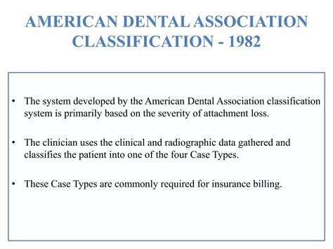 Classification Of Periodontal Diseases Includes 2017 Ppt