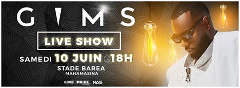 CONCERT Ouverture de la billetterie pour le concert de Gims à Antananarivo 2424 mg L