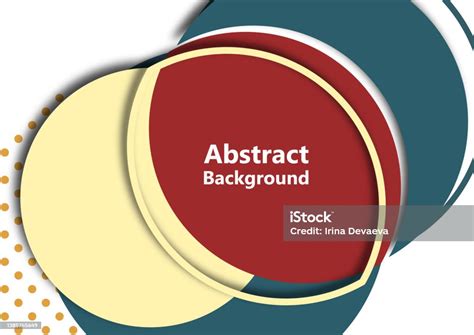 다채로운 종이 컷 모양과 추상적 인 배경 기업 디자인 포스터 배너 명함 엽서용 템플릿입니다 벡터 가리기에 대한 스톡 벡터 아트 및 기타 이미지 Istock