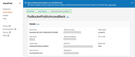 Awss3 Bucket Access Loggingmd At Main · Bettercyberaws · Github