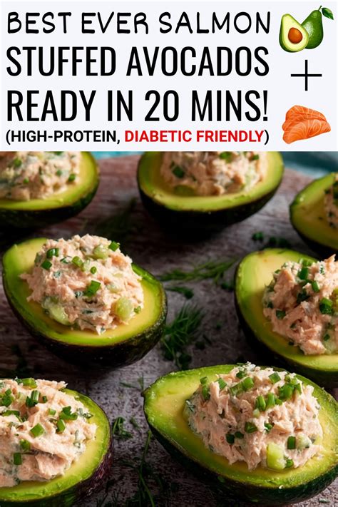 Salmon Stuffed Avocados My Ultimate Creamy Dill Recipe Diabeticabc