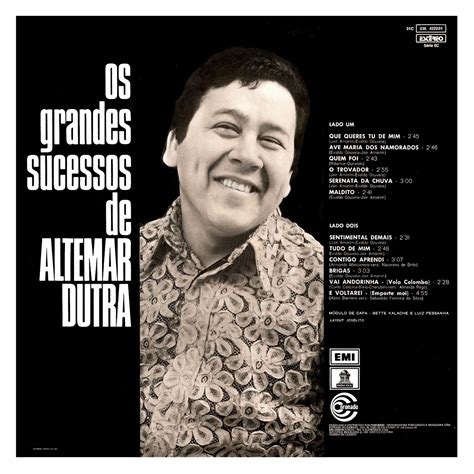 C A N G U L E I R O8 ALTEMAR DUTRA OS GRANDES SUCESSOS DE 1973