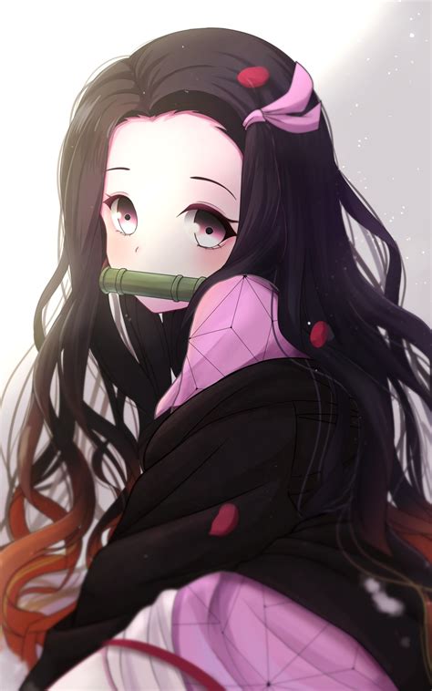 1200x1920 Nezuko Kamado Angry Kimetsu No Yaiba Art 12